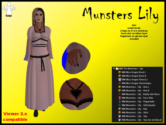 Second Life Marketplace - MM Monsters Lily